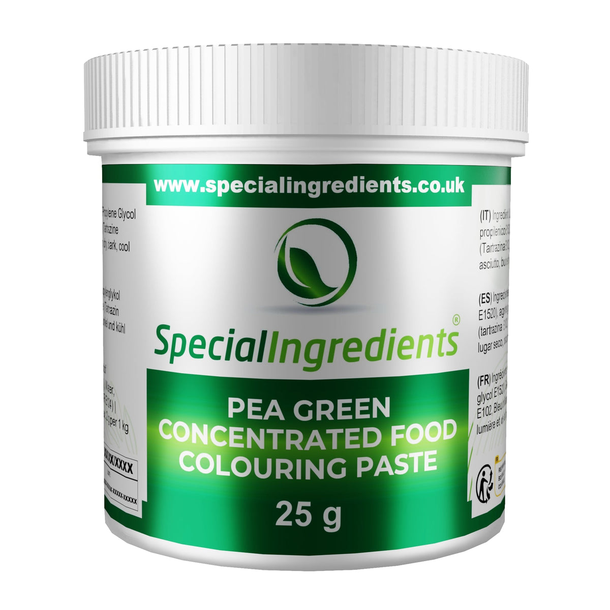 Pea Green Food Colouring Paste — Special Ingredients
