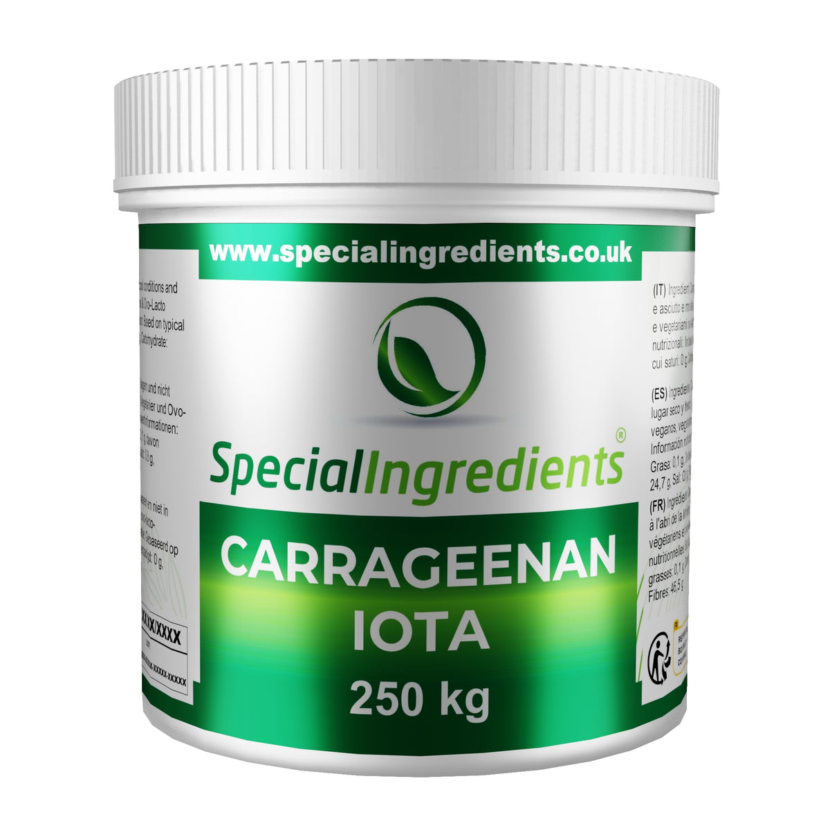 Carrageenan Iota 250kg — Special Ingredients