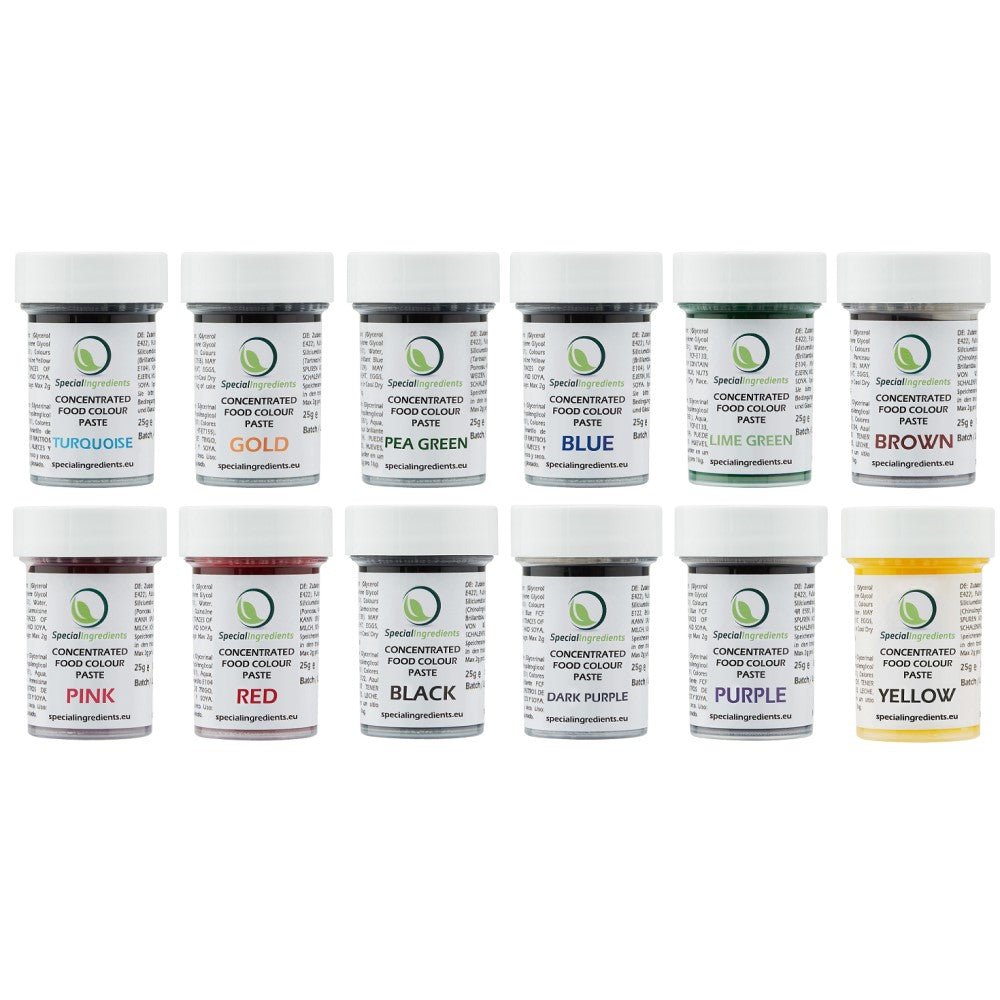 Food Colouring Paste Value Pack 12 x 25 G — Special Ingredients