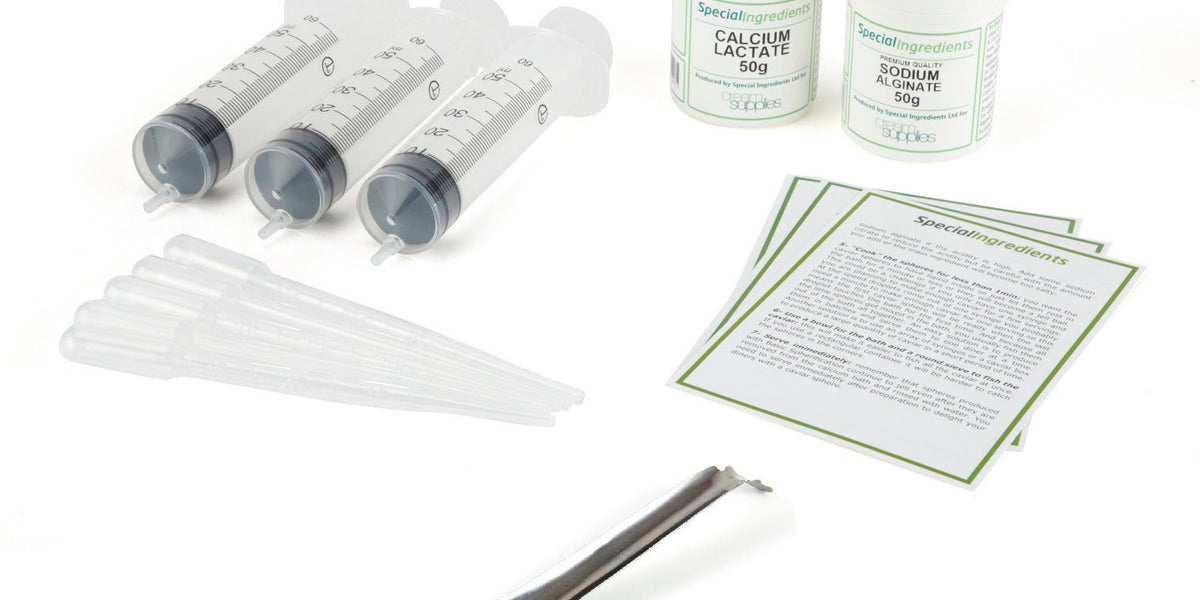 Molecular Gastronomy Kit | Spherification Ingredients Kit — Special ...