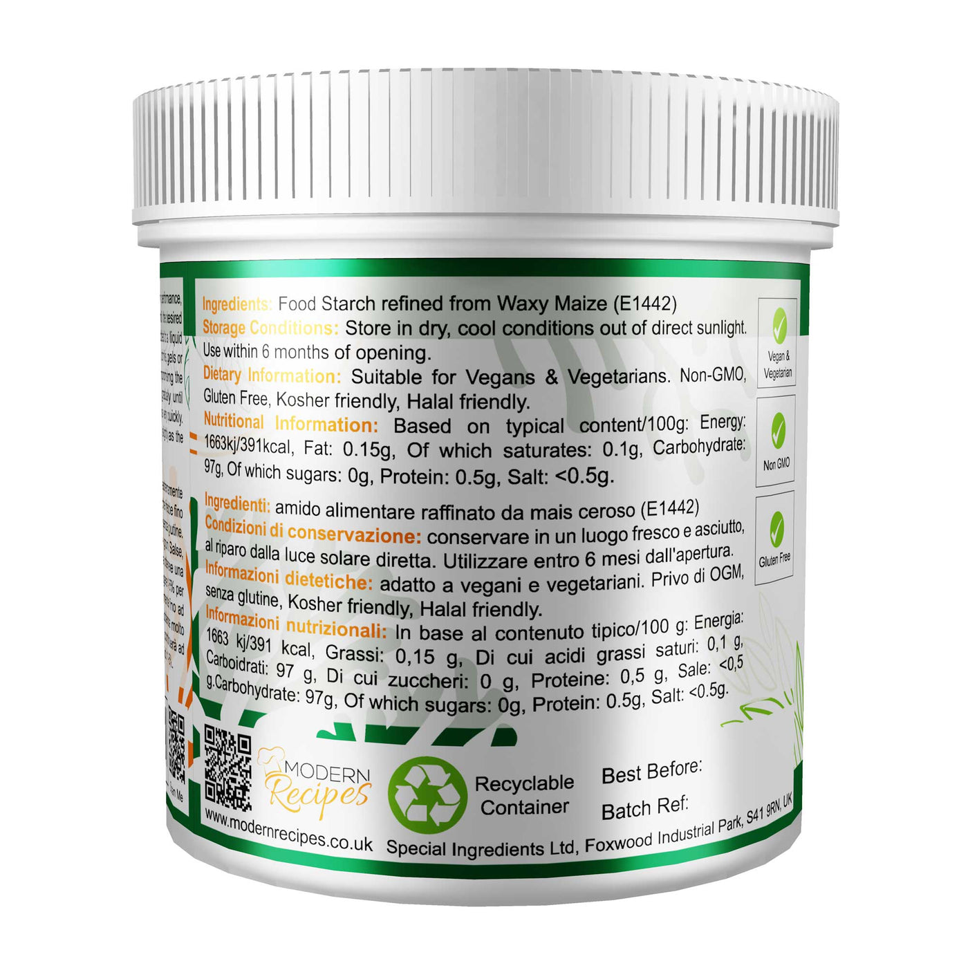 Ultratex | 500 G Of Ultratex Powder — Special Ingredients